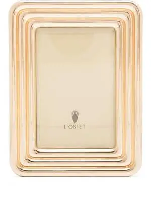 L'Objet Concorde Rectangle Picture Frame - Gold