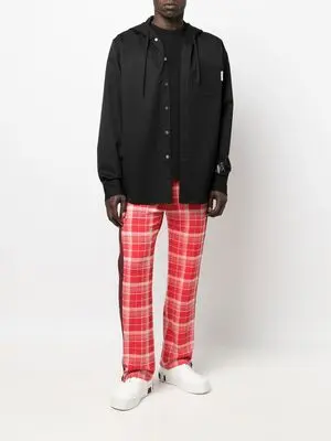 Marni Plaid-check Print Trousers
