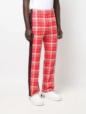 Marni Plaid-check Print Trousers