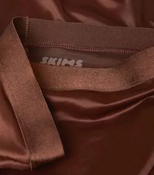 SKIMS High-waist Shine Shorts