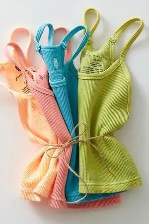 Free People Happiness Runs Crop Tank Sulfur Spring