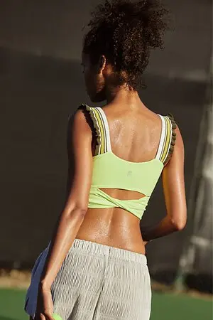Free People Time Out Tank Keylime