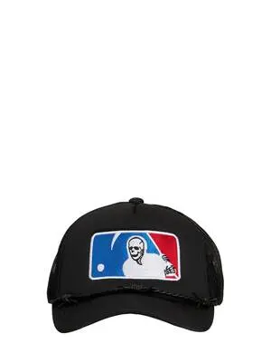 LOSO NYC Santa Muerte Glow-in-the-dark Hat - Black