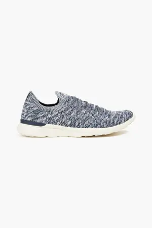 Apl APL Athletic Propulsion Labs Techloom Wave Mélange Mesh Sneakers - Midnight Blue