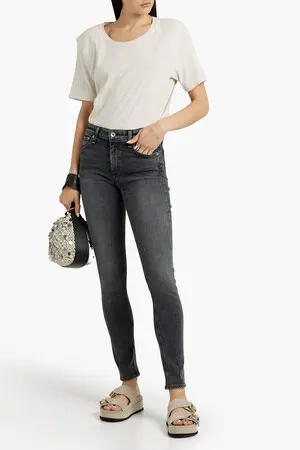 Rag & Bone Cate Faded Mid-rise Skinny Jeans