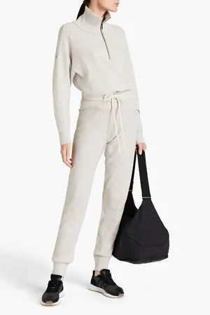 Varley Alice Cotton-jacquard Track Pants