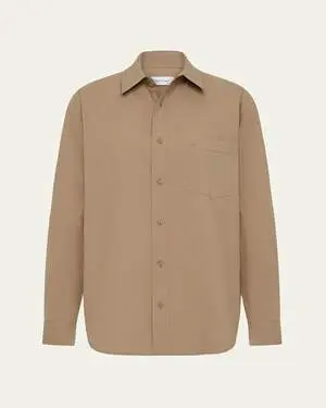 Matteau The Relaxed Button-front Shirt - Stone