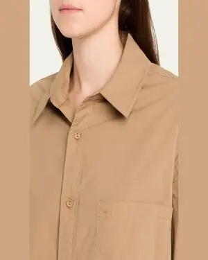 Matteau The Relaxed Button-front Shirt - Stone