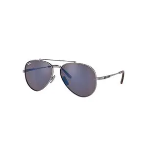 Ray-ban Aviator II Titanium Sunglasses Silver