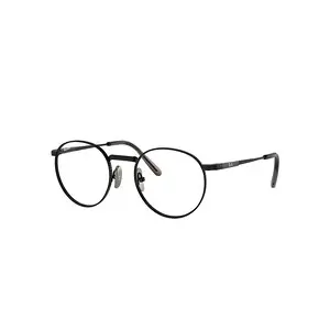 Ray-ban Round Ii Titanium Optics Eyeglasses - Black