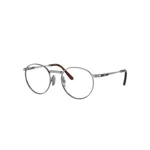 Ray-ban Round Ii Titanium Optics Eyeglasses - Silver
