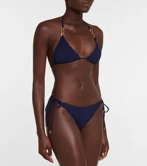 Melissa Odabash Bikini Bottom - Blue