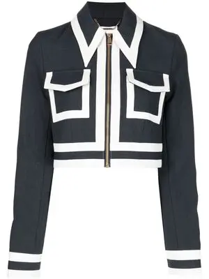 ALICE MCCALL Midnight Love Cropped Shirt Jacket