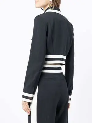 ALICE MCCALL Midnight Love Cropped Shirt Jacket