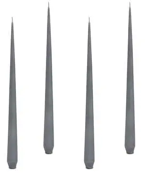 ZAHA HADID DESIGN Tapered Set Of Four Candles