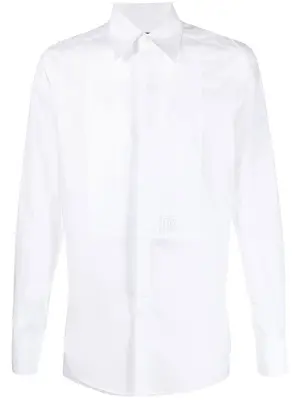 Dolce & Gabbana Long-sleeve Cotton Shirt - White