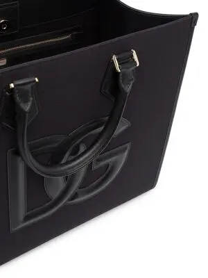 Dolce & Gabbana Logo-patch Shopper Bag