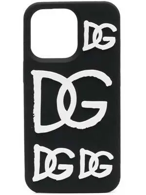 Dolce & Gabbana Logo-print Iphone 13 Pro Case - Black