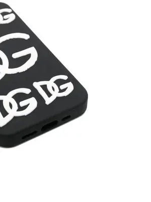 Dolce & Gabbana Logo-print Iphone 13 Pro Case - Black