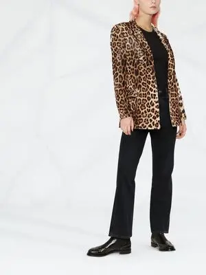 Philipp Plein Leopard-print Blazer