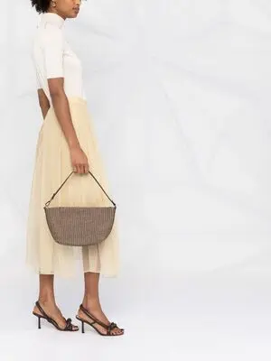 Brunello Cucinelli Raffia-effect Shoulder Bag
