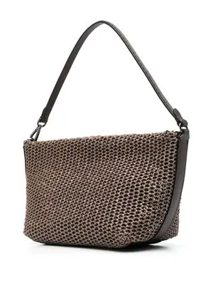 Brunello Cucinelli Raffia-effect Shoulder Bag