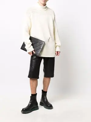 Off-White Nail Detail High-neck Jumper
