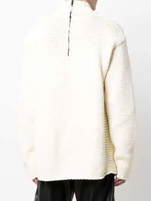 Off-White Nail Detail High-neck Jumper