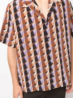 Valentino Garavani 3dream Logo Printed Silk Shirt