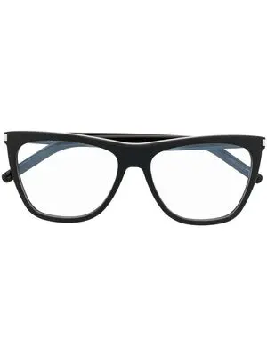 Saint Laurent Square-frame Eyeglasses - Black