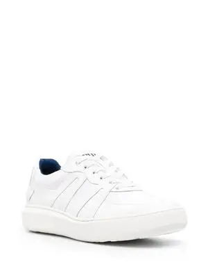 ZILLI Panelled Low-top Leather Sneakers