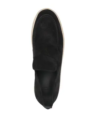 Officine Creative Suede Slip-on Sneakers