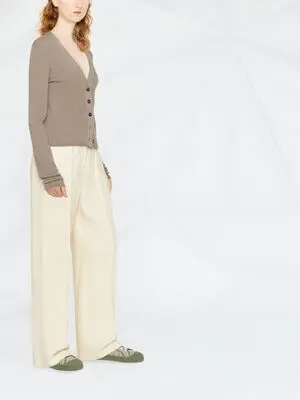 Brunello Cucinelli Ribbed-knit V-neck Cardigan
