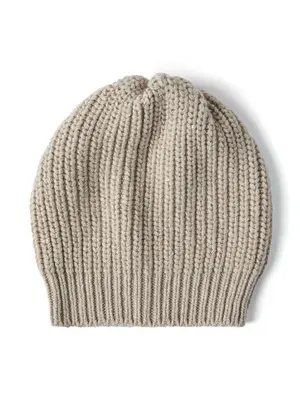 Brunello Cucinelli Purl-knit Beanie