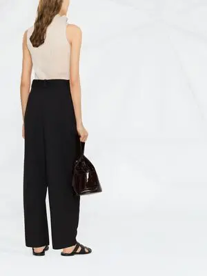 TOTEME Deep Pleat Wool Trousers