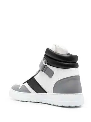 FERRAGAMO Logo-print Hi-top Sneakers