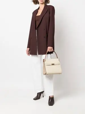 Tory Burch Small Lee Radziwill Tote Bag - Neutrals