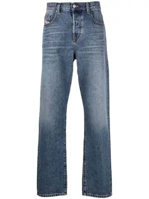 DIESEL® 2020 D-viker Straight-leg Jeans - Blue