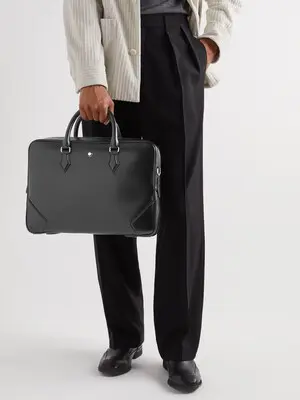 Montblanc Meisterstück Full-grain Leather Briefcase