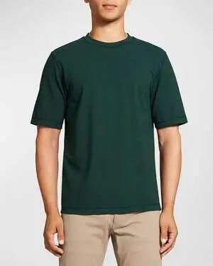 Theory Men & Apos;s Ryder Solid Jersey T-shirt Pine