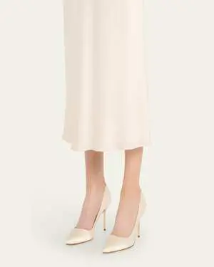 Manolo Blahnik Bb 90mm Pumps - Light Cream