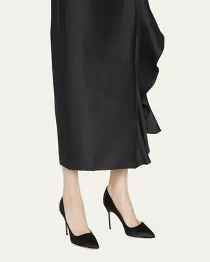 Manolo Blahnik Bb 90mm Pumps - Light Cream