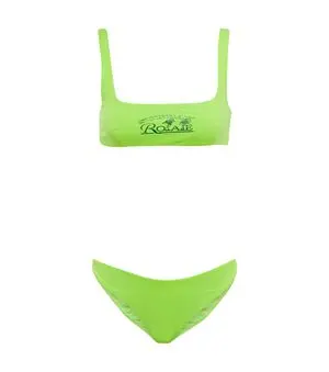 Remain Birger Christensen Pearla Logo Bikini - Green