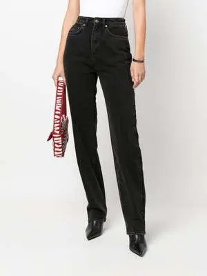 Ksubi Playback Straight-leg Jeans - Black