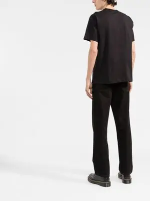 Versace Logo-print Crew Neck T-shirt