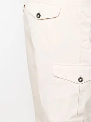 Brunello Cucinelli Pressed-crease Multi-pocket Straight-leg Trousers