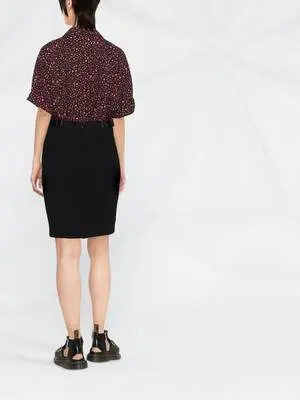 Moschino Strap-detail Pencil Skirt