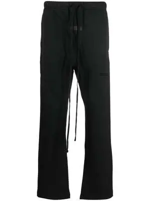 Fear Of God Logo Print Track Pants - Black