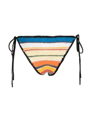 GANNI Crochet String Bikini Bottom