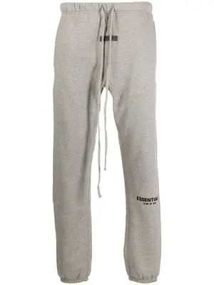 Fear Of God Logo-print Track Pants - Grey